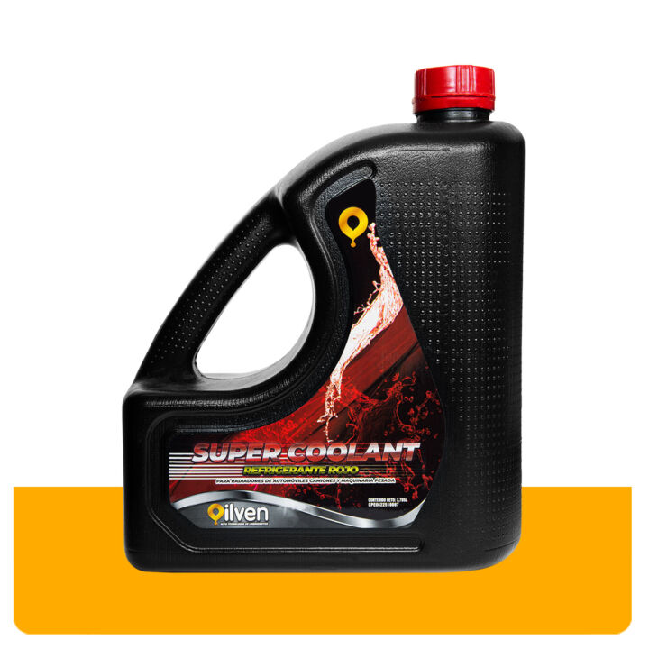 SUPER COOLANT ROJO 90% agua y 10% Etilenglicol – oilven